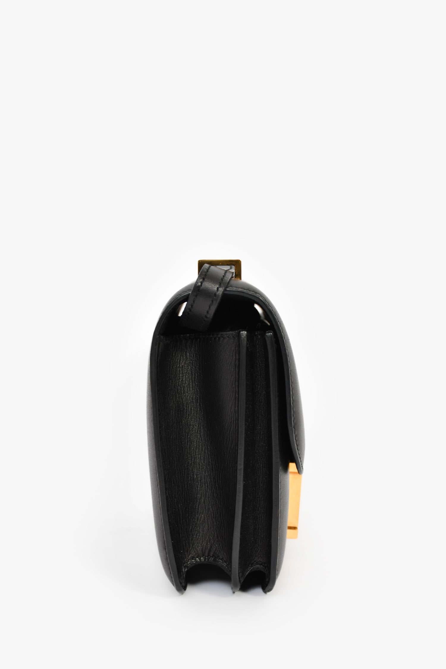 Hermes 2016 Black Swift Leather Mini Constance 18 – Lux Second Chance