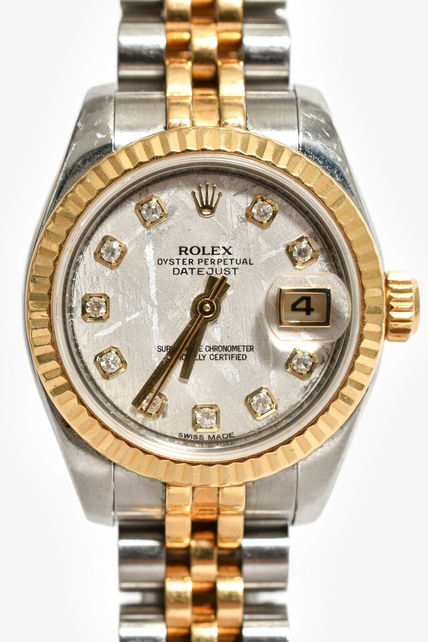 Rolex Stainless Steel/Yellow Gold Oyster Perpetual Lady Datejust 26 wi ...
