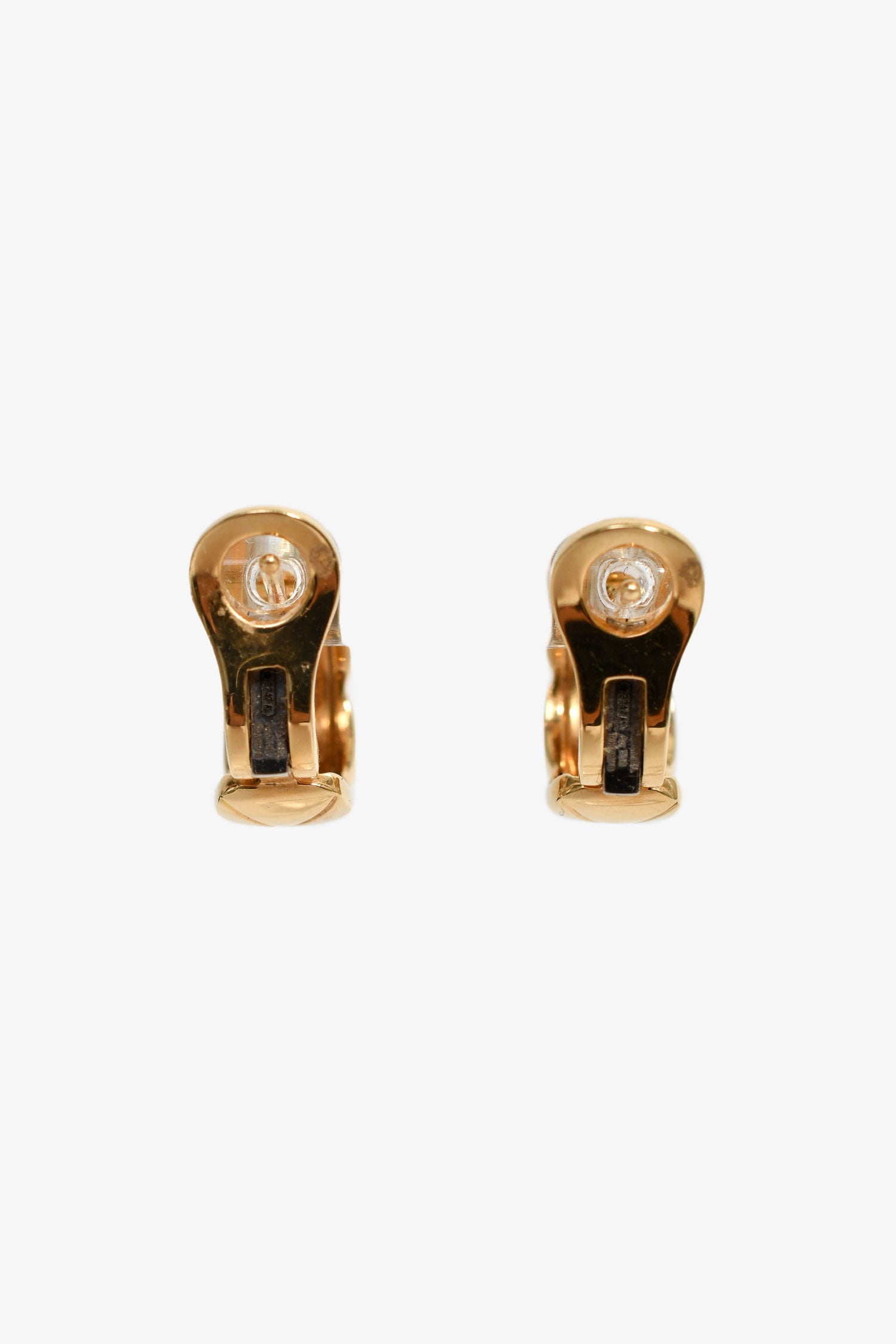 Pre-Loved Chanel™ 18K Yellow Gold 'Coco Crush' Earrings – Lux Second Chance