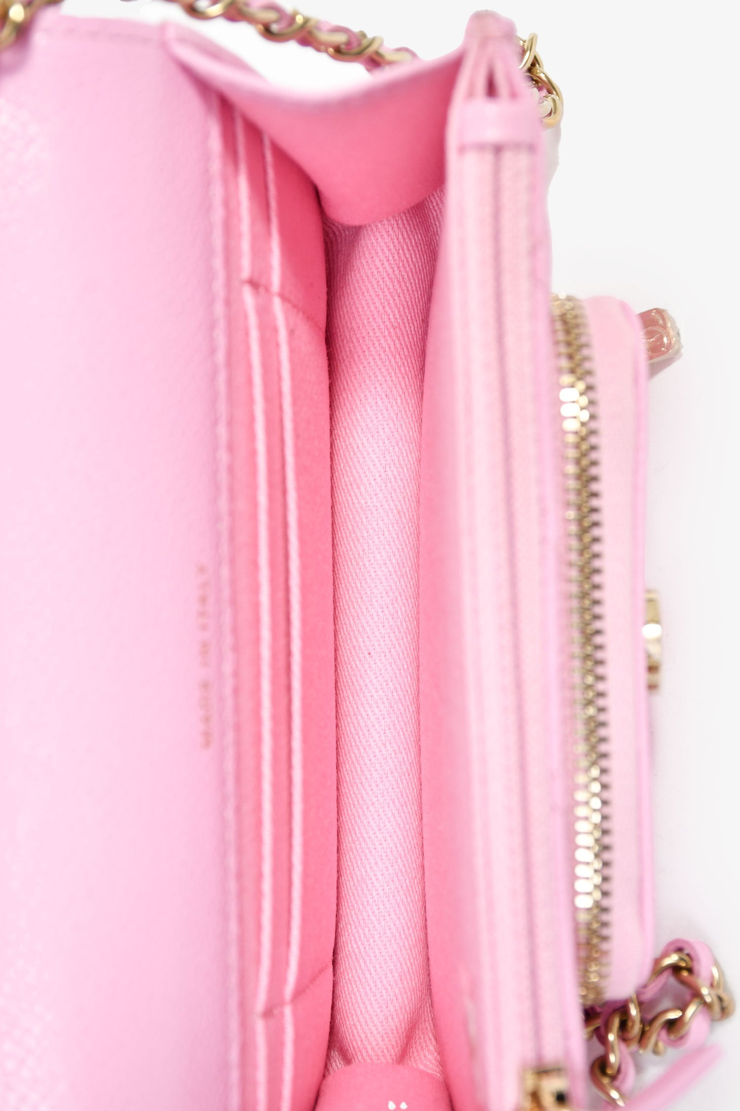 Pre-Loved Chanel™ 2022+ Lilac Caviar Leather Business Affinity Clutch ...