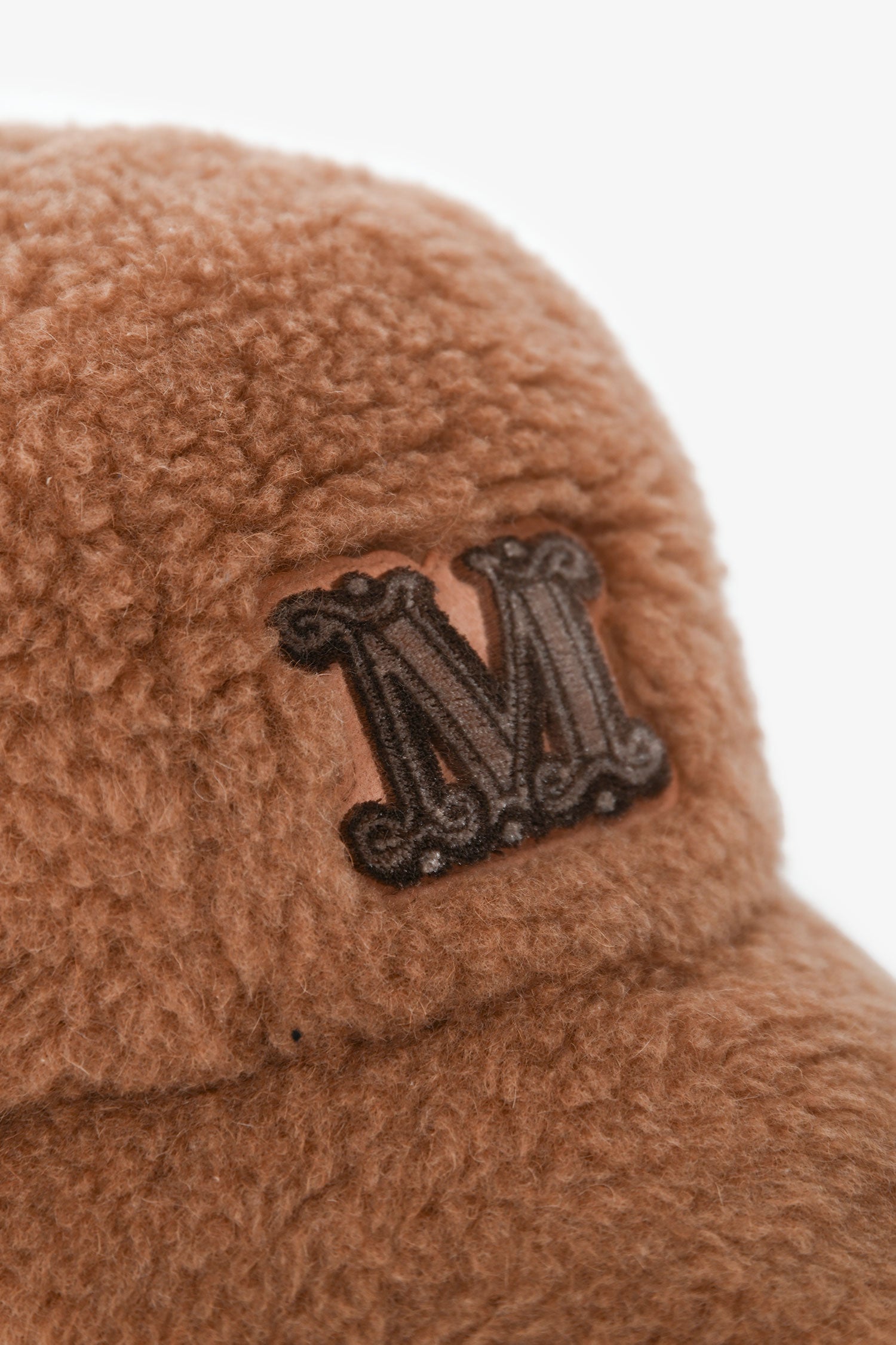Max Mara Brown Teddy Logo Baseball Cap – Lux Second Chance