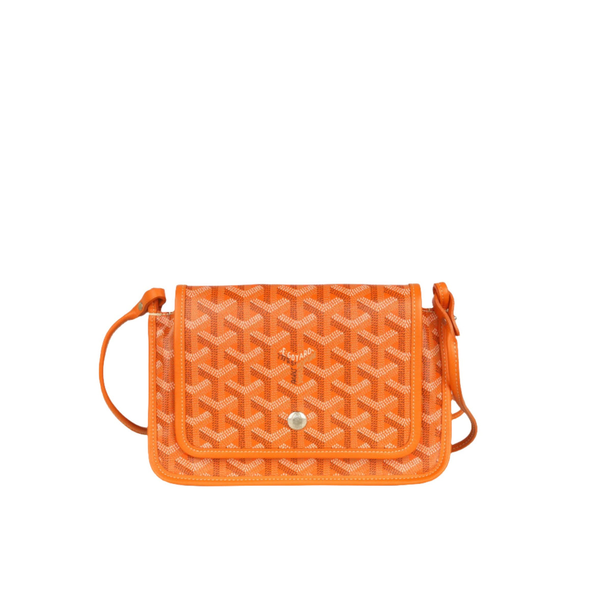 Goyard Plumet Pocket Wallet Crossbody - Orange (NWT) – Lux Second Chance