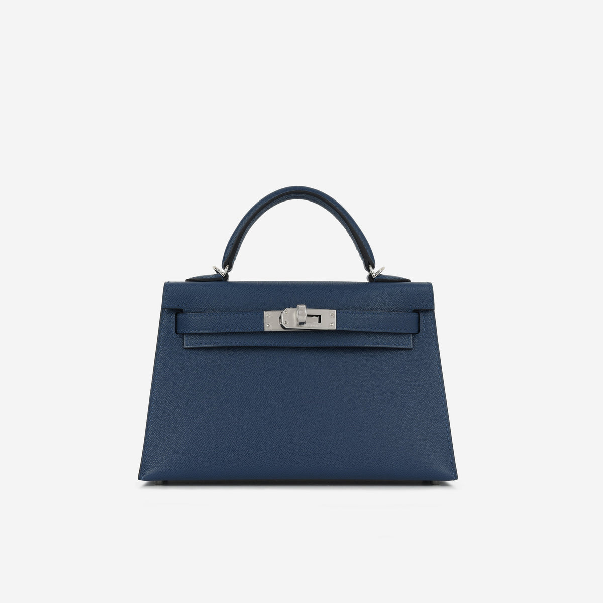 Hermès Mini Kelly - Bleu Tie Madame – Lux Second Chance