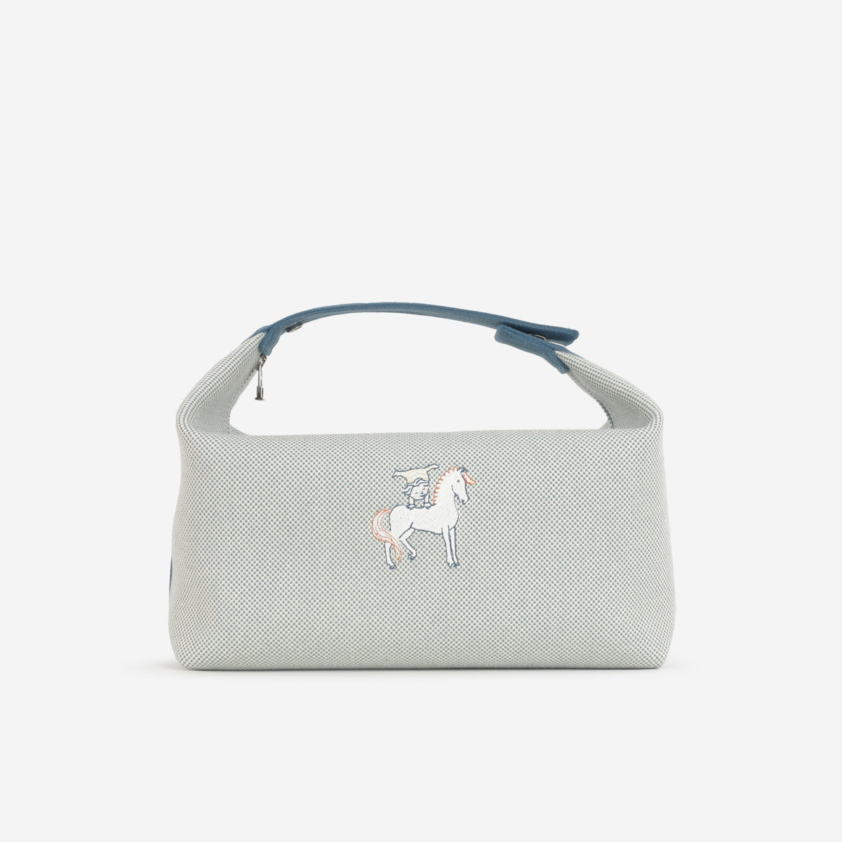 Hermès Bride-A-Brac Cabriole GM - Bleu Nattier | Palladium Hardware (N ...