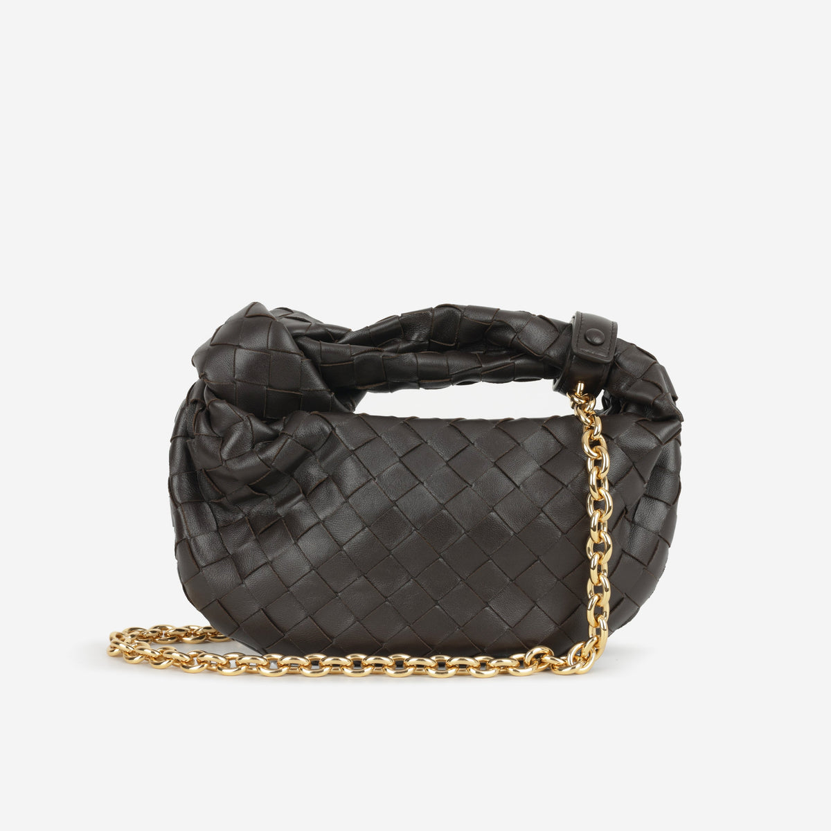 Bottega Veneta Bottega Mini Jodie Shoulder Bag - Fondant Intrecciato ...